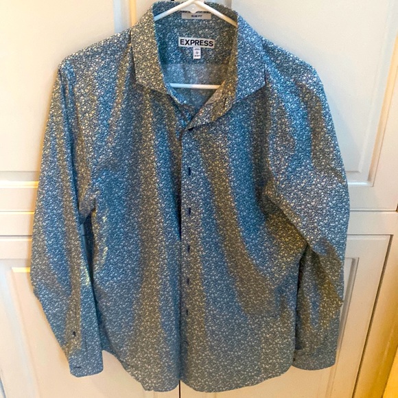 Express | Shirts | Mens Large Slim Fit Express Shirt | Poshmark